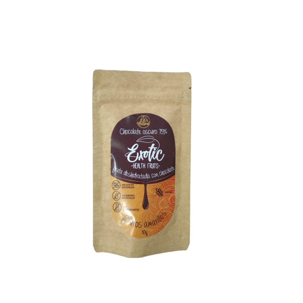 Frutas Deshidratadas Cubiertas de Chocolate al 75% Cacao Frutos ...