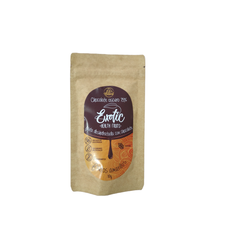 Frutas Deshidratadas Cubiertas de Chocolate al 75% Cacao Frutos ...